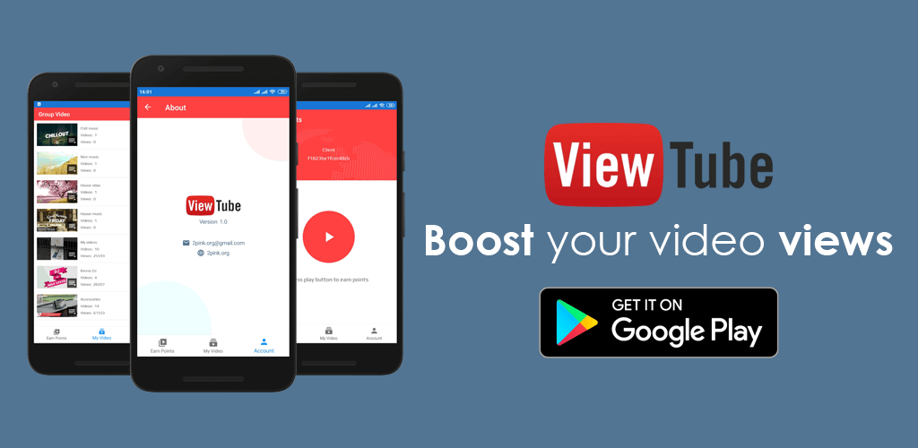 Tăng view YouTube online miễn phí với ViewTube